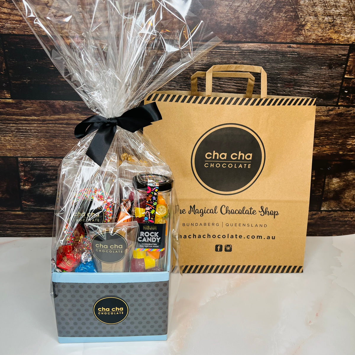 Chocolate Deluxe Variety Fudge Box – Cha Cha Chocolate