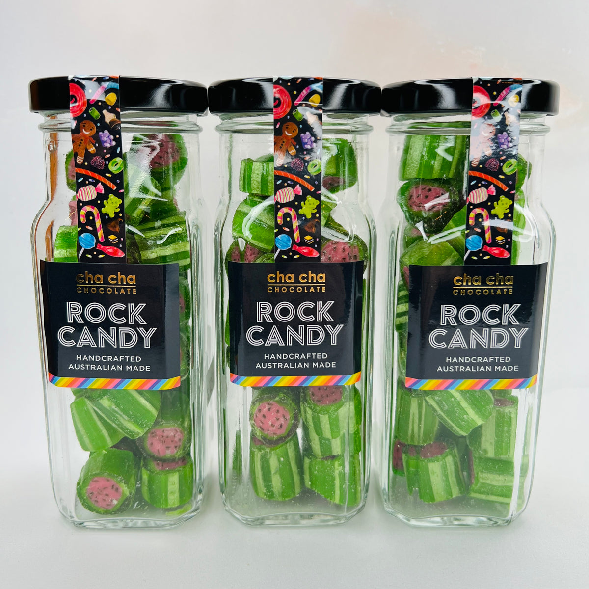 Watermelon Rock Candy – Cha Cha Chocolate