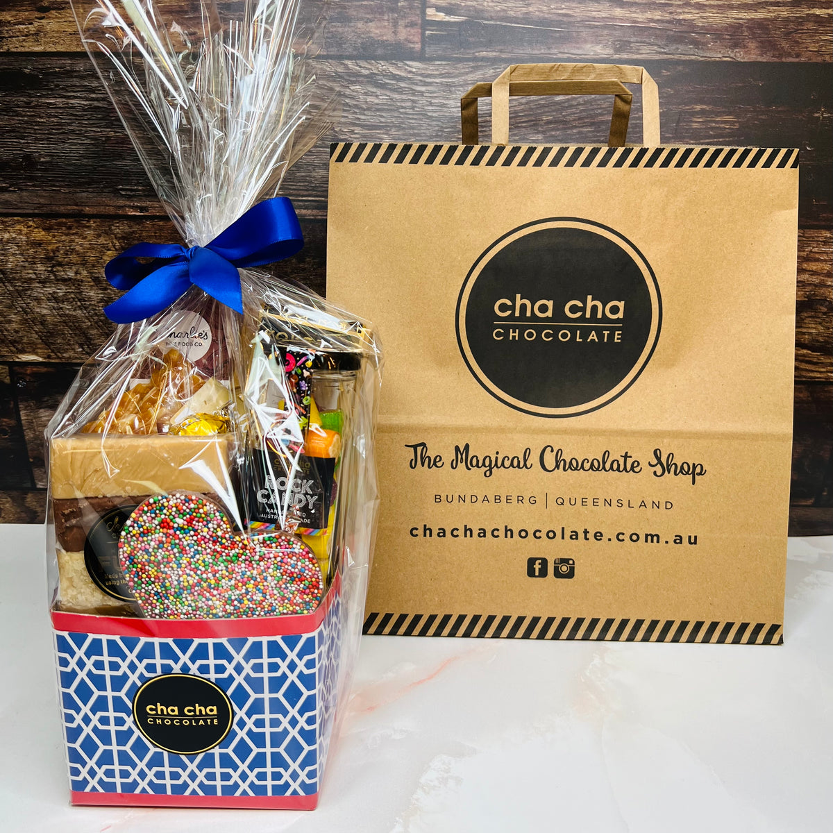 Biscuit Chocolate Fudge Gift Box – Cha Cha Chocolate