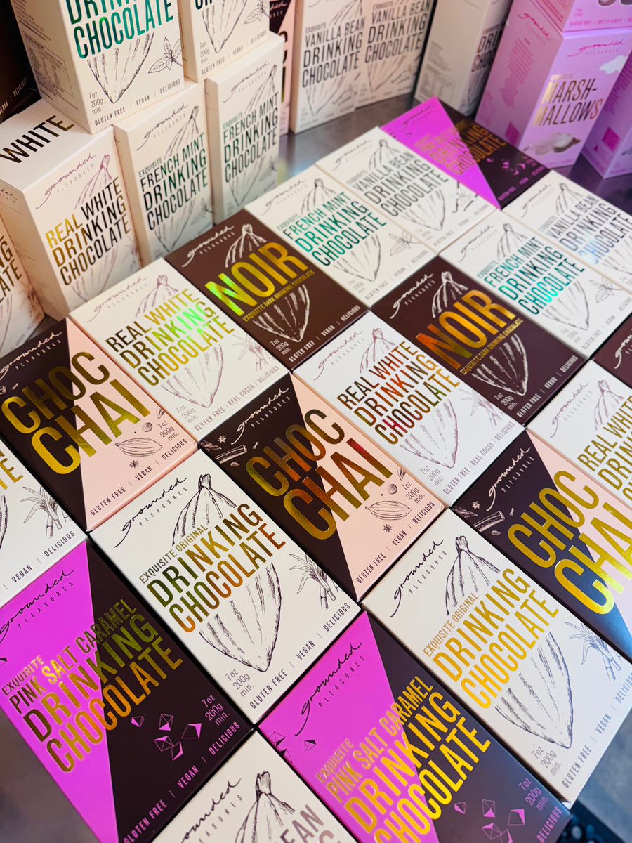 Pink Salt Caramel Drinking Chocolate – Cha Cha Chocolate