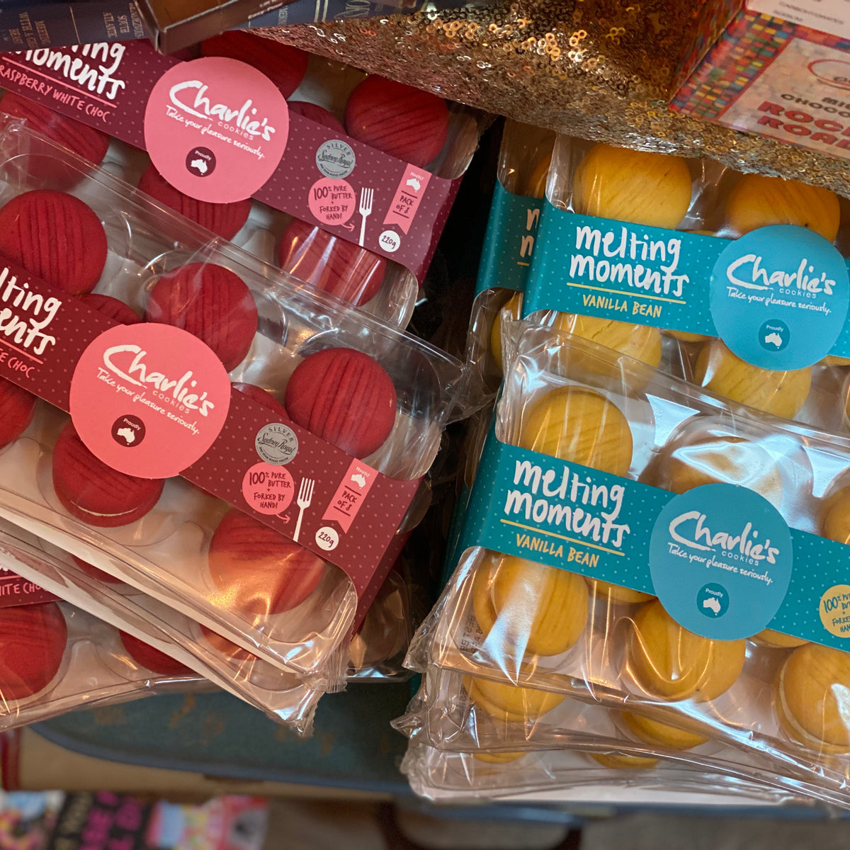 Charlie’s Cookies Melting Moments Large – Cha Cha Chocolate