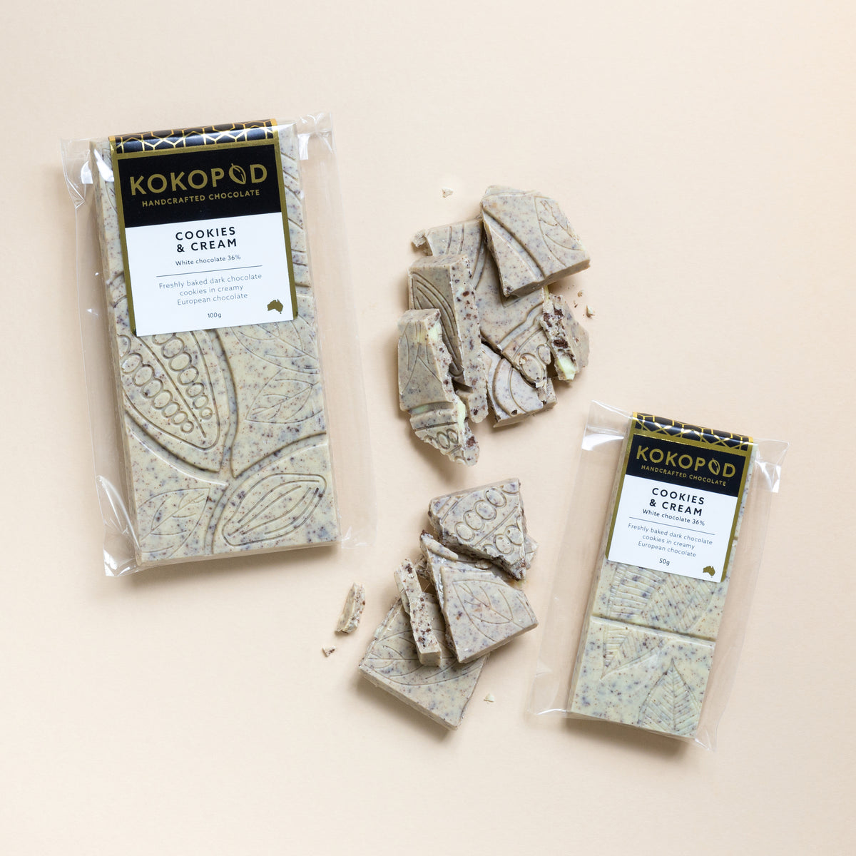 Kokopod Cookies & Cream – Cha Cha Chocolate